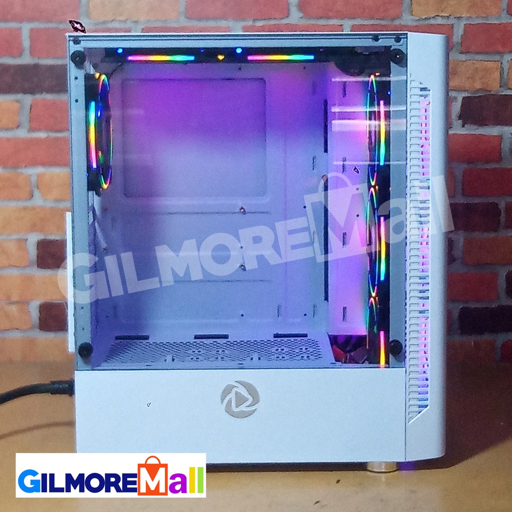 INPLAY Meteor 03 Tempered Glass Midtower Desktop PC Case ATX MATX MINI ...