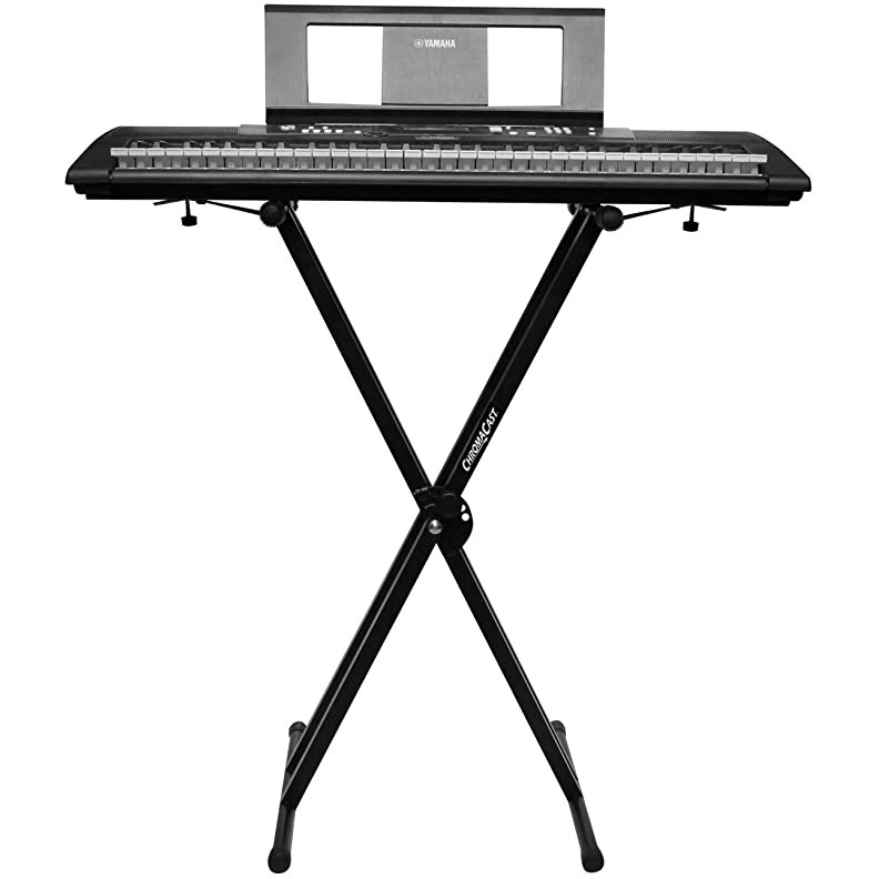 Keyboard Stand Portable X-type Keyboard Rack Metal Stand for 54/61/76 ...
