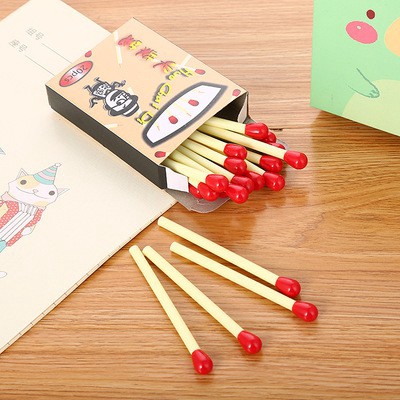20pcs/box【749】Cute matches ballpoint pen cartoon stationery student ...