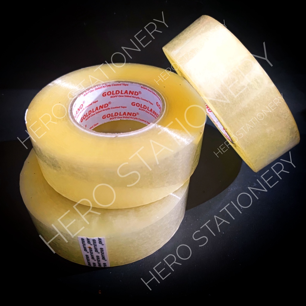 Original super long clear opp duct tape sumo goldland tape 2 inch x 350 ...