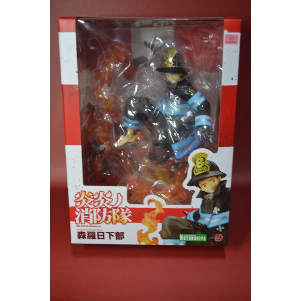 Kotobukiya ARTFX J Fire Force Shinra Kusakabe Anime Figure with Bonus ...
