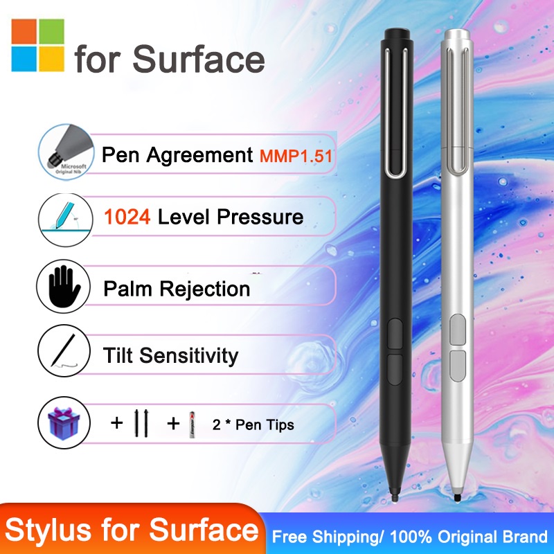 Uogic Stylus Pen for Microsoft Surface, 1024 Levels Pressure,Palm ...