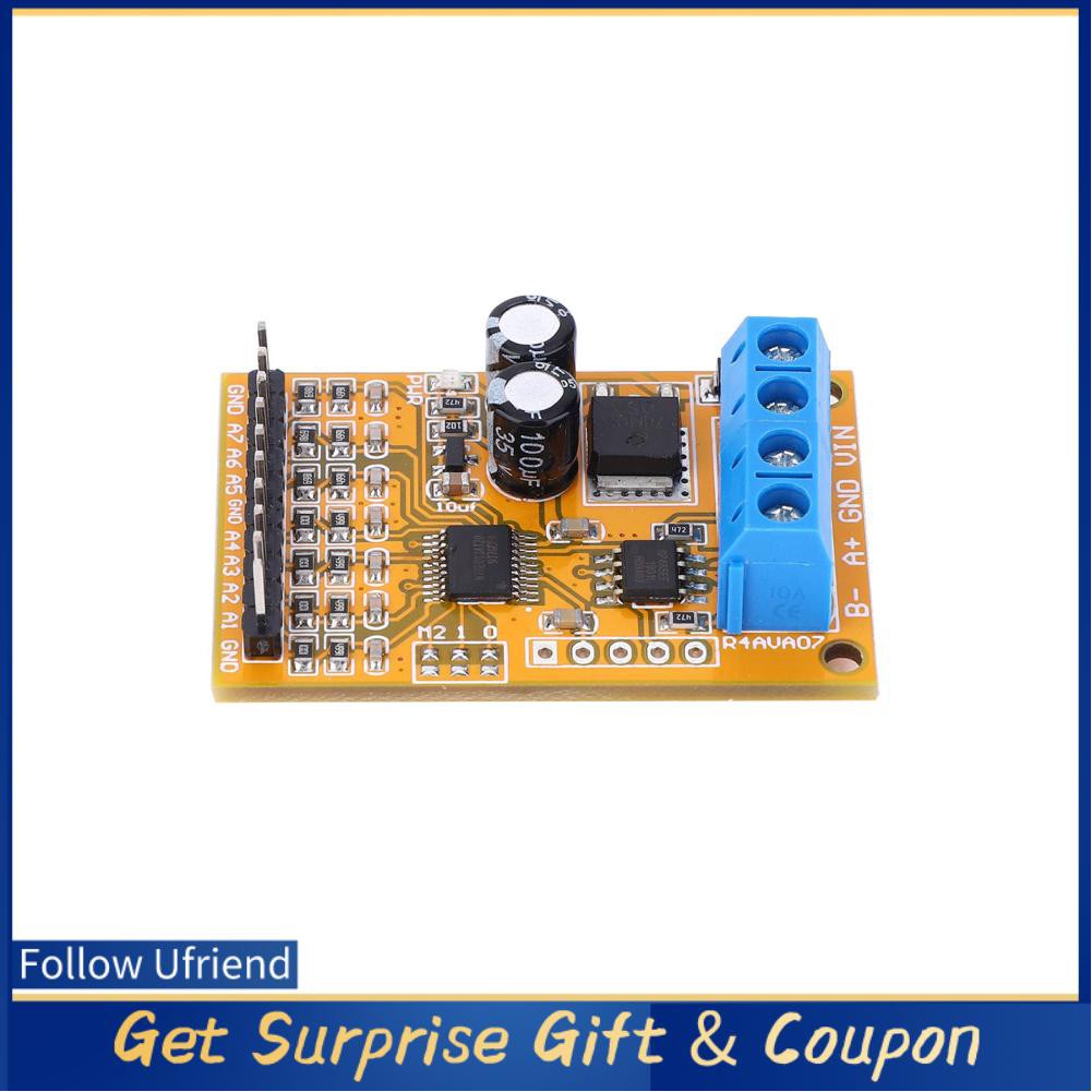 Ufriend r4ava07 7 channel rs485 voltage analog collector adc modbus rtu ...