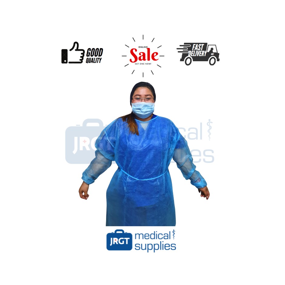 Isolation Gown - PPE (30 GSM / 60 GSM) | Shopee Philippines