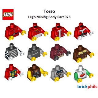 Lego Minifig Body Part 973 - Torso | Shopee Philippines
