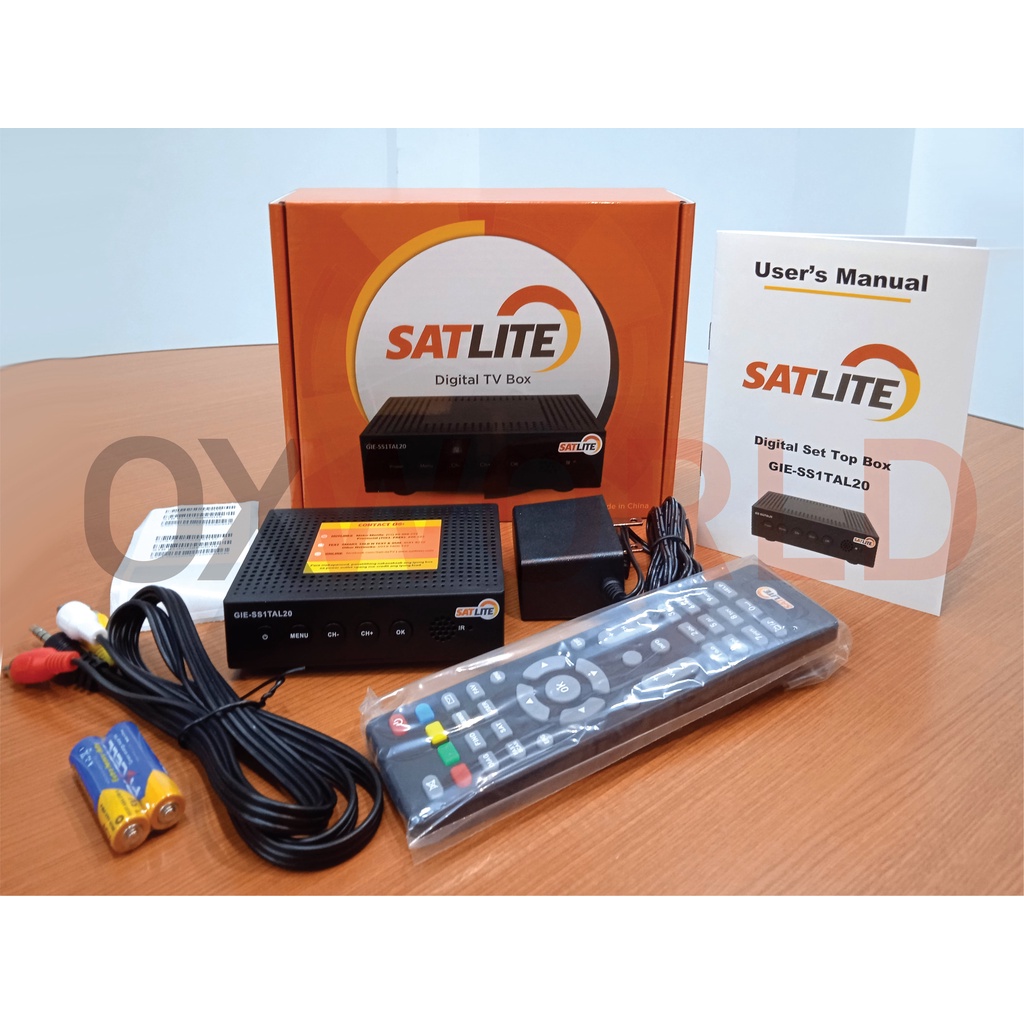 SATLITE PREPAID KIT DIGITAL TV BOX | Shopee Philippines