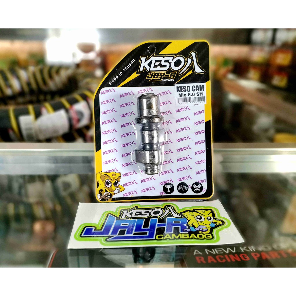 keso camshaft 6.0 lift mio sporty soulty (stock head) | Shopee Philippines