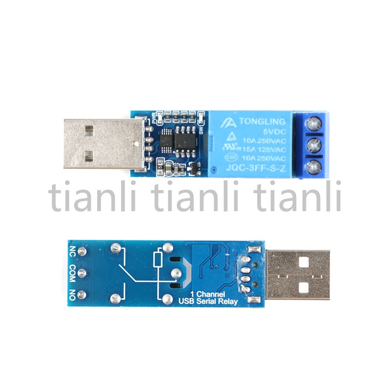 Lcus 1 Usb Serial Port Control Relay Module Ch340 Overcurrent