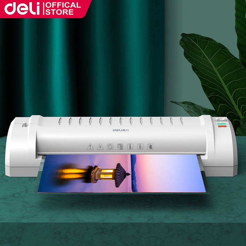Deli Laminator A4 Laminating Machine Film Range 80 175mic E3893 Eu