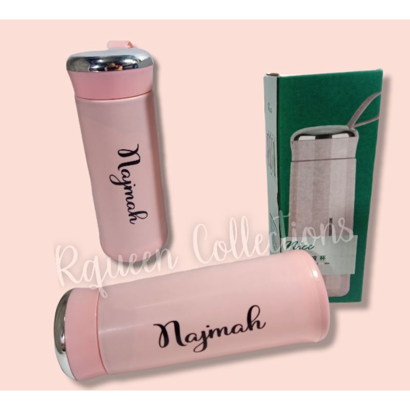 PERSONALIZED Cute 400ml Tumbler with NAME | Shopee Philippines