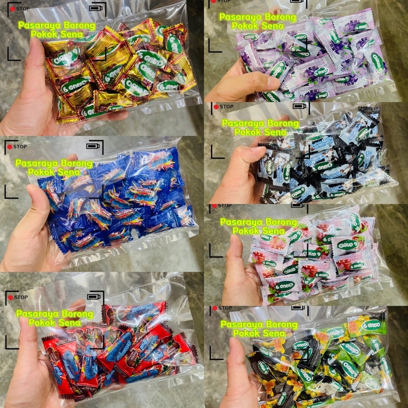 Cloud 9 Candy & Dynamite Candy 30pcs ( Choc,Blueberry,Strawberry,Fresh ...