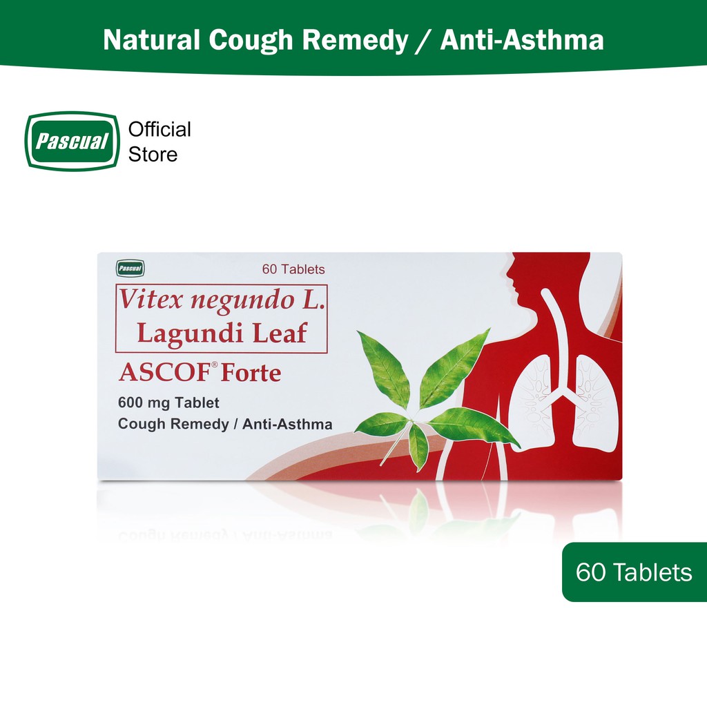 ASCOF® Forte 600mg Tablet 60s | Shopee Philippines