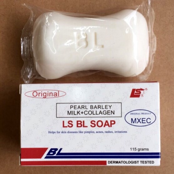 LS BL Soap Pearl Barley Milk Collagen 115g | Shopee Philippines