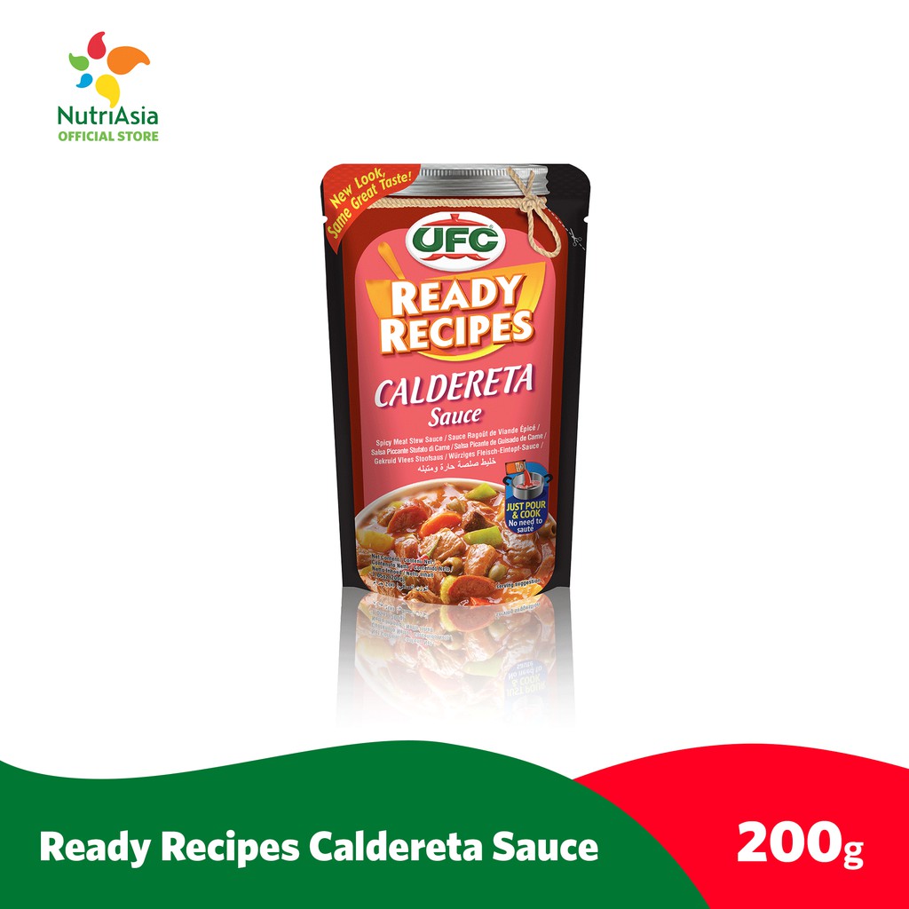 UFC Ready Recipes Caldereta Sauce 200g | Shopee Philippines