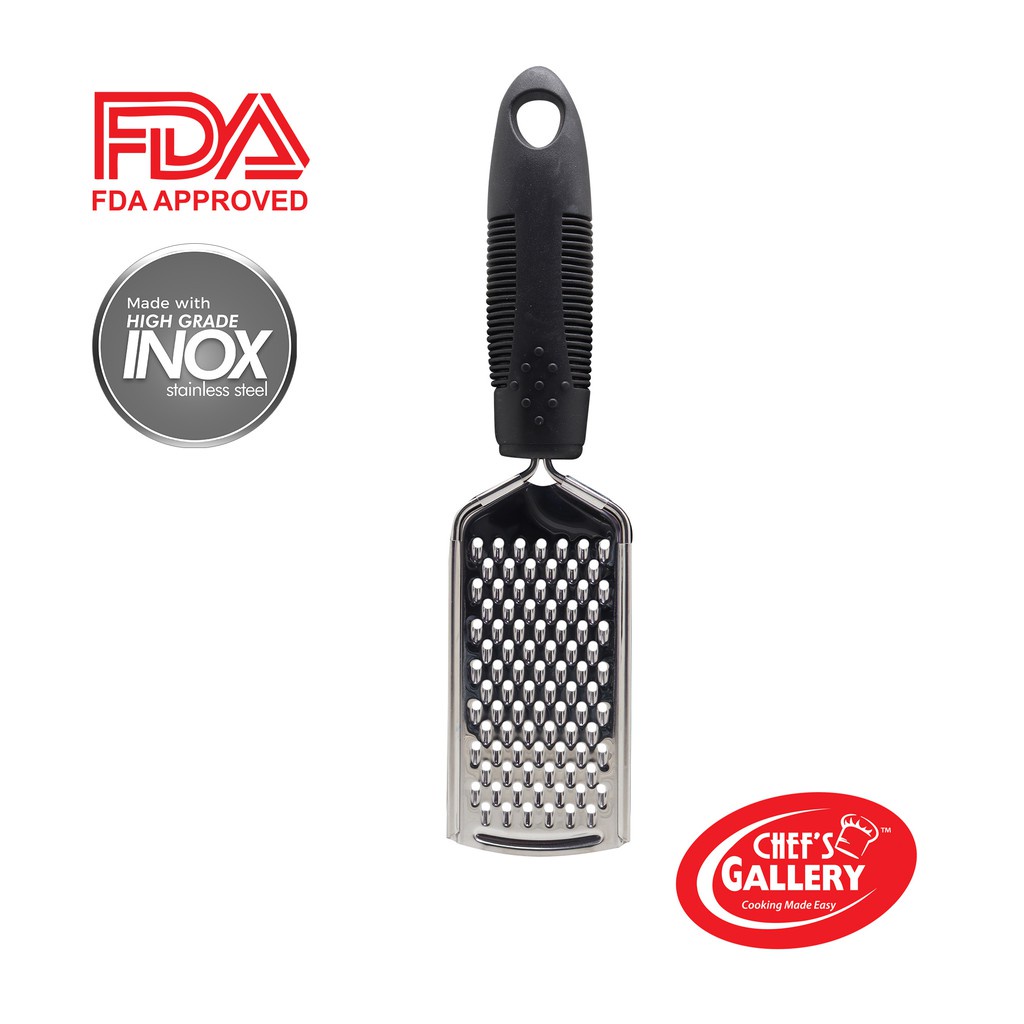 Chef's Gallery Inox Stainless Steel Grater | 100% Food Grade Material ...