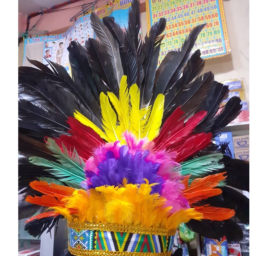 ati atihan/igorot native headress (BIG) | Shopee Philippines