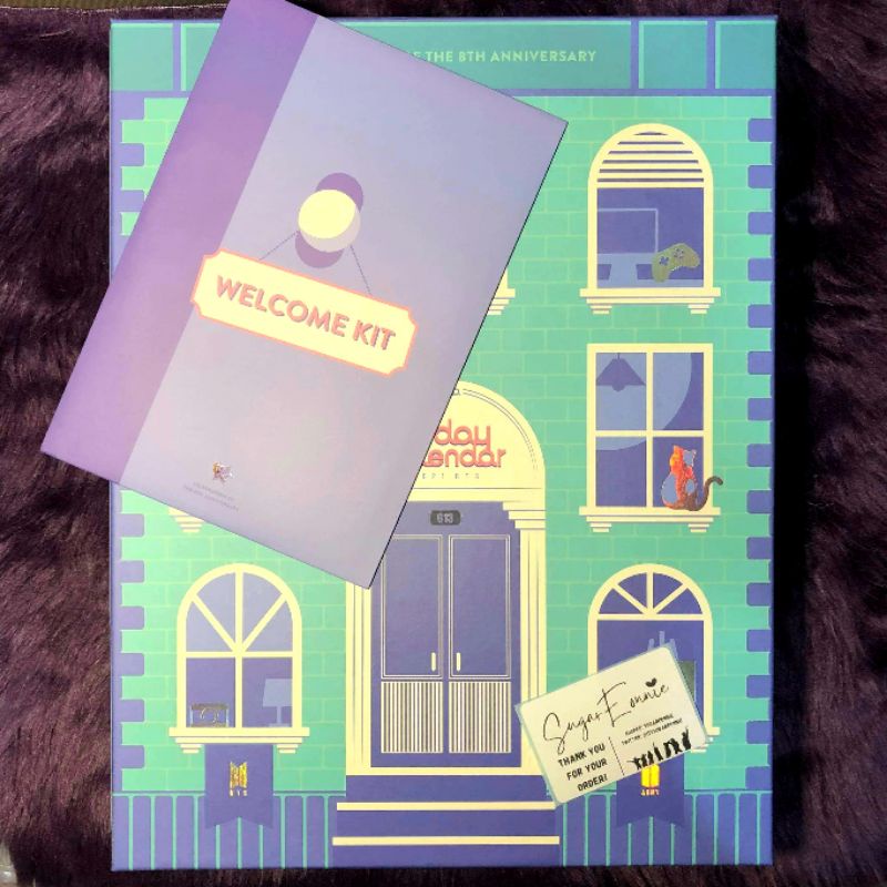 [OFFICIAL] BTS Festa D-day Calendar Outbox + Welcome Kit | Shopee ...
