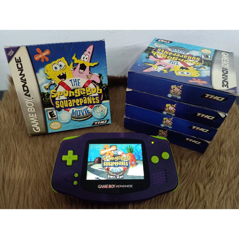 Gameboy Advance GBA SpongeBob Squarepants The Movie | Shopee Philippines