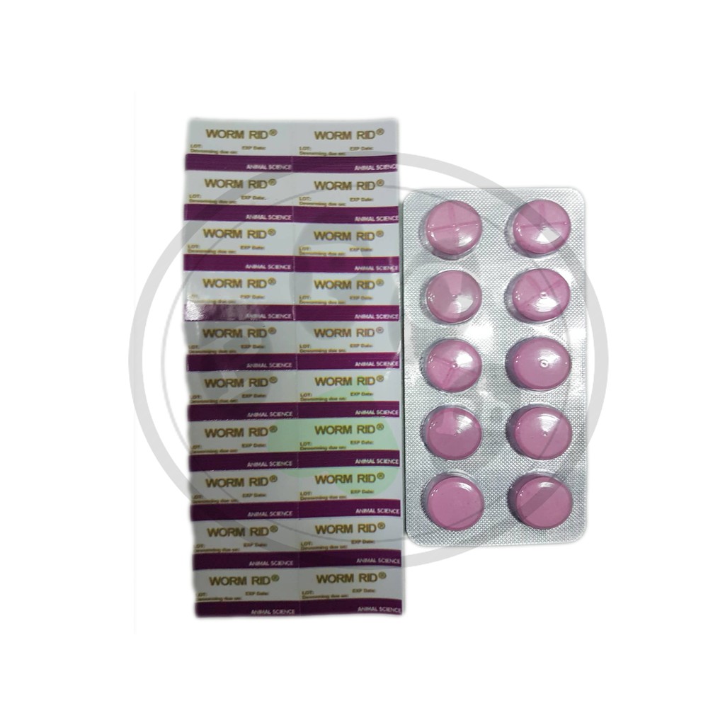 Animal Science Worm Rid per Tablet | Shopee Philippines