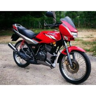 STICKER BODY SET 100%ORIGINAL RXZ CATALYZER FIRST MODEL MERAH GREY ...