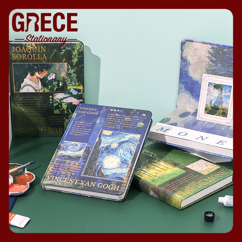 Hardbound premium notebook Artist classic paintings | Shopee Philippines