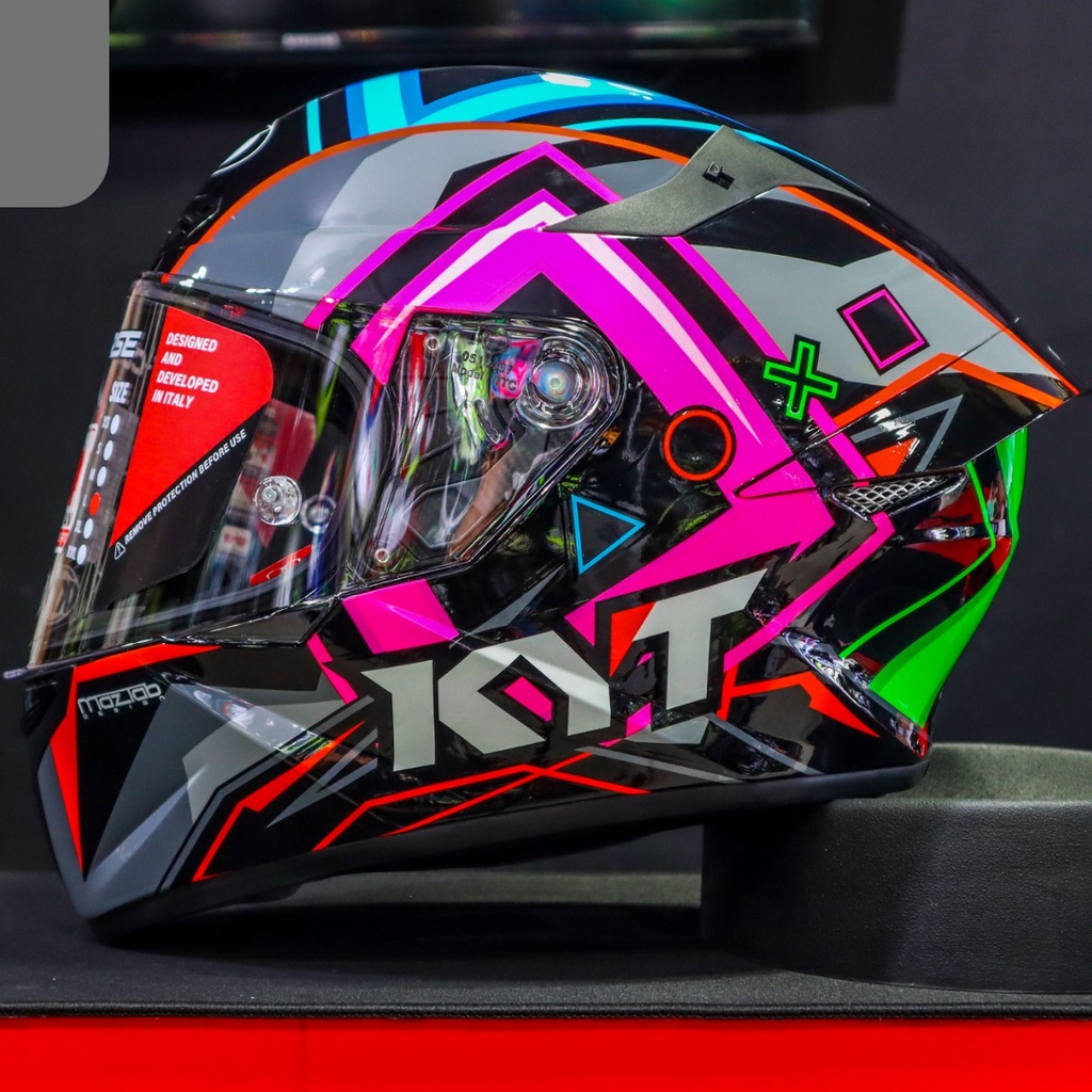 KYT TT-COURSE RATHAPARK SINGLE VISOR FULLFACE HELMET | Shopee Philippines