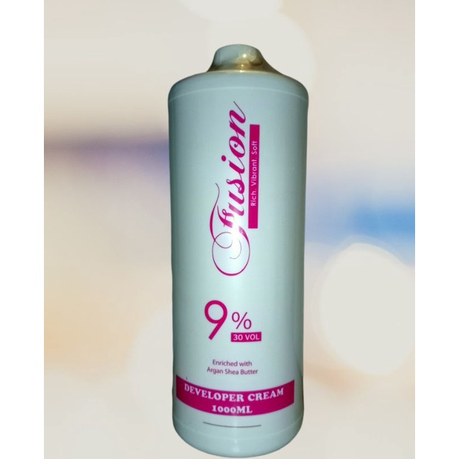 FUSION Developer oxidizing cream 1000ml(3%,6%,9%,12%) | Shopee Philippines