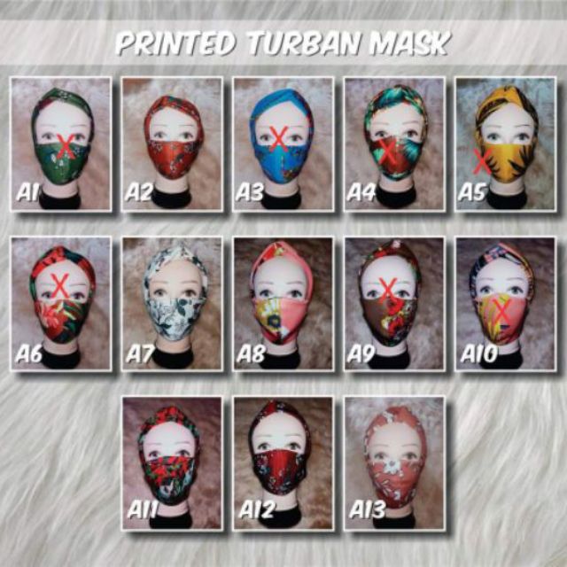 Neoprene PRINTED with TURBAN (ADULTS ) | Shopee Philippines