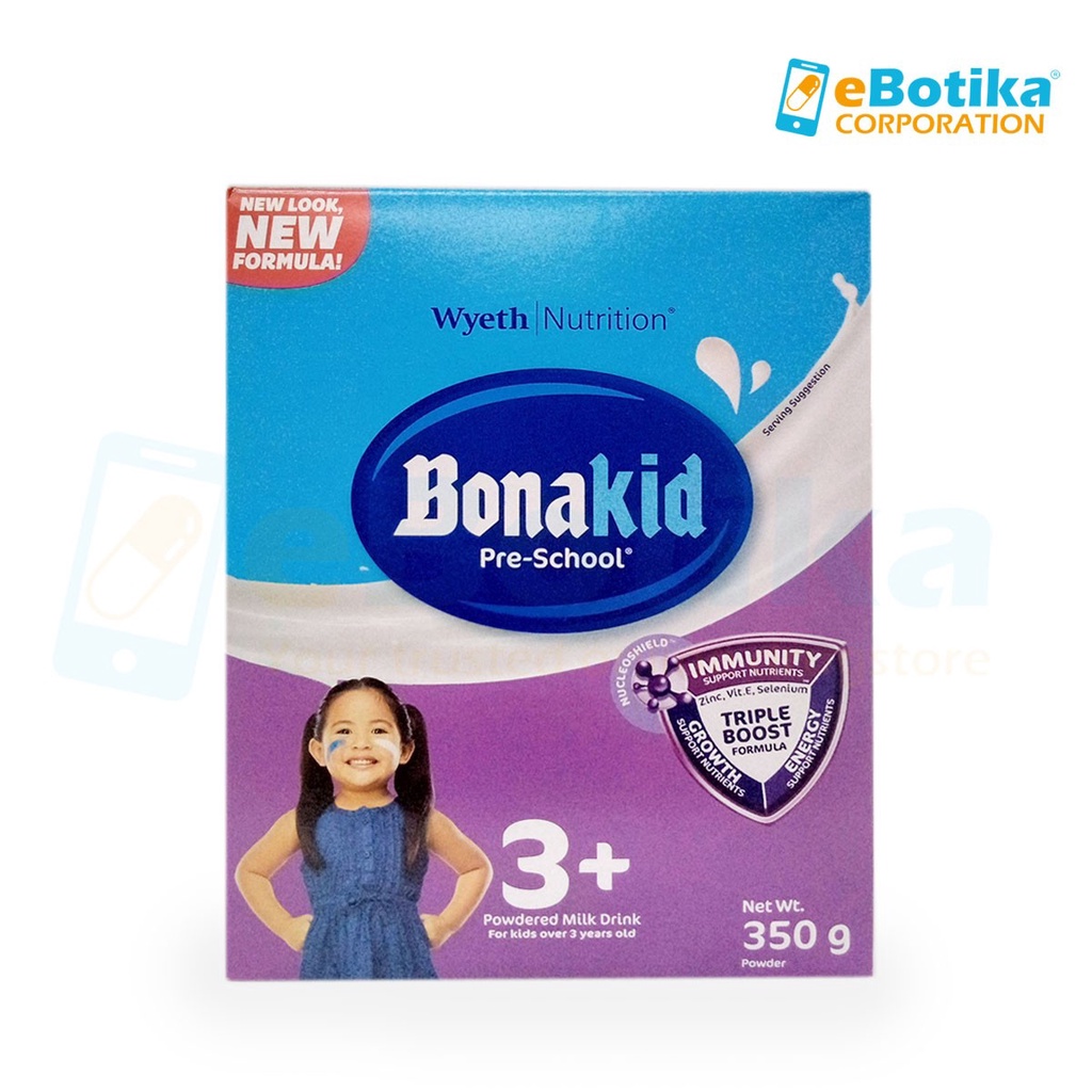BONAKID PRE-SCHOOL 3+ Stage 4 for Children Over 3 Years Old, 350g ...