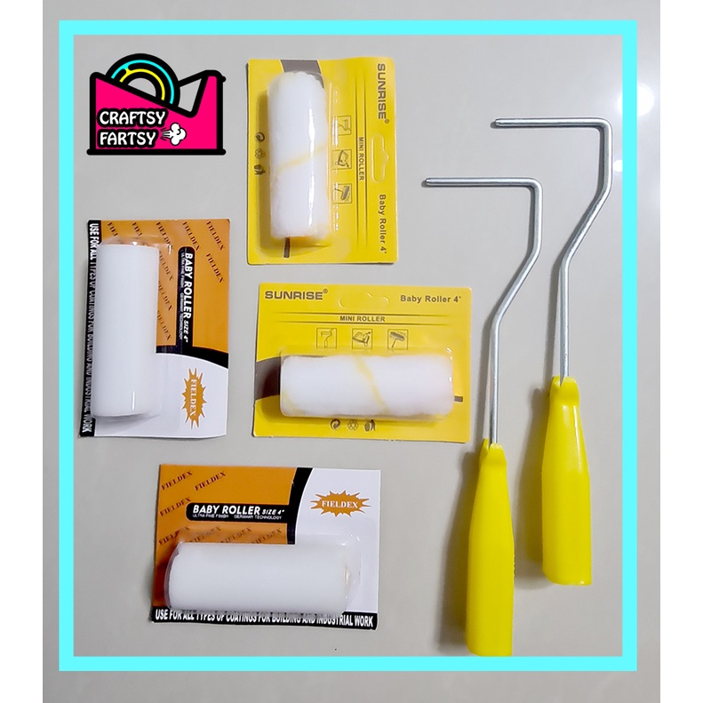 (PER PIECE) Baby Roller Cotton and Foam with Handle/ Baby Roller Cotton ...