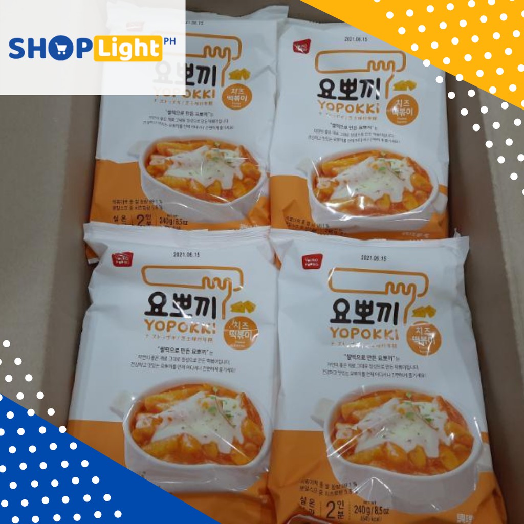 Yopokki Rice Cake Tteokbokki 120g Sweet & Spicy, Cheese – Oppa Korean ...