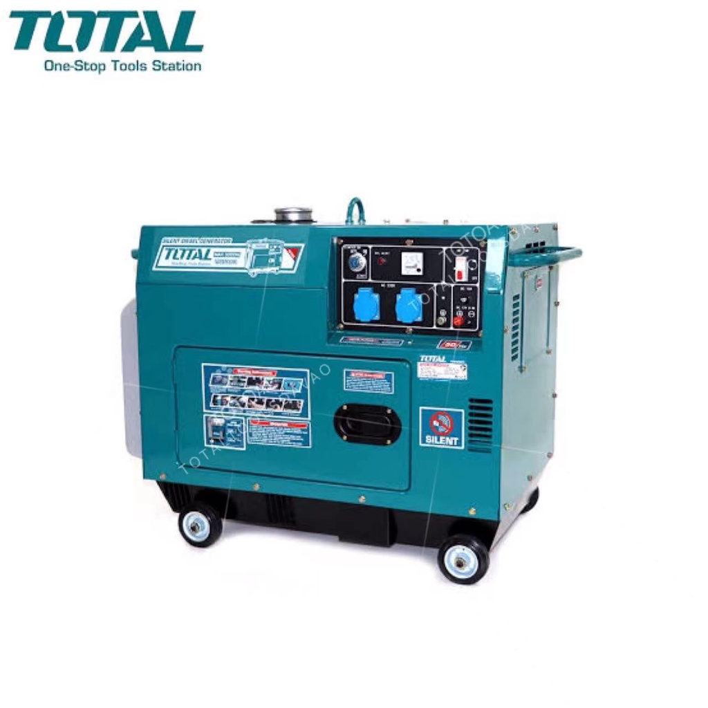 TOTAL SILENT DIESEL GENERATOR 9HP TP2600015P | Shopee Philippines