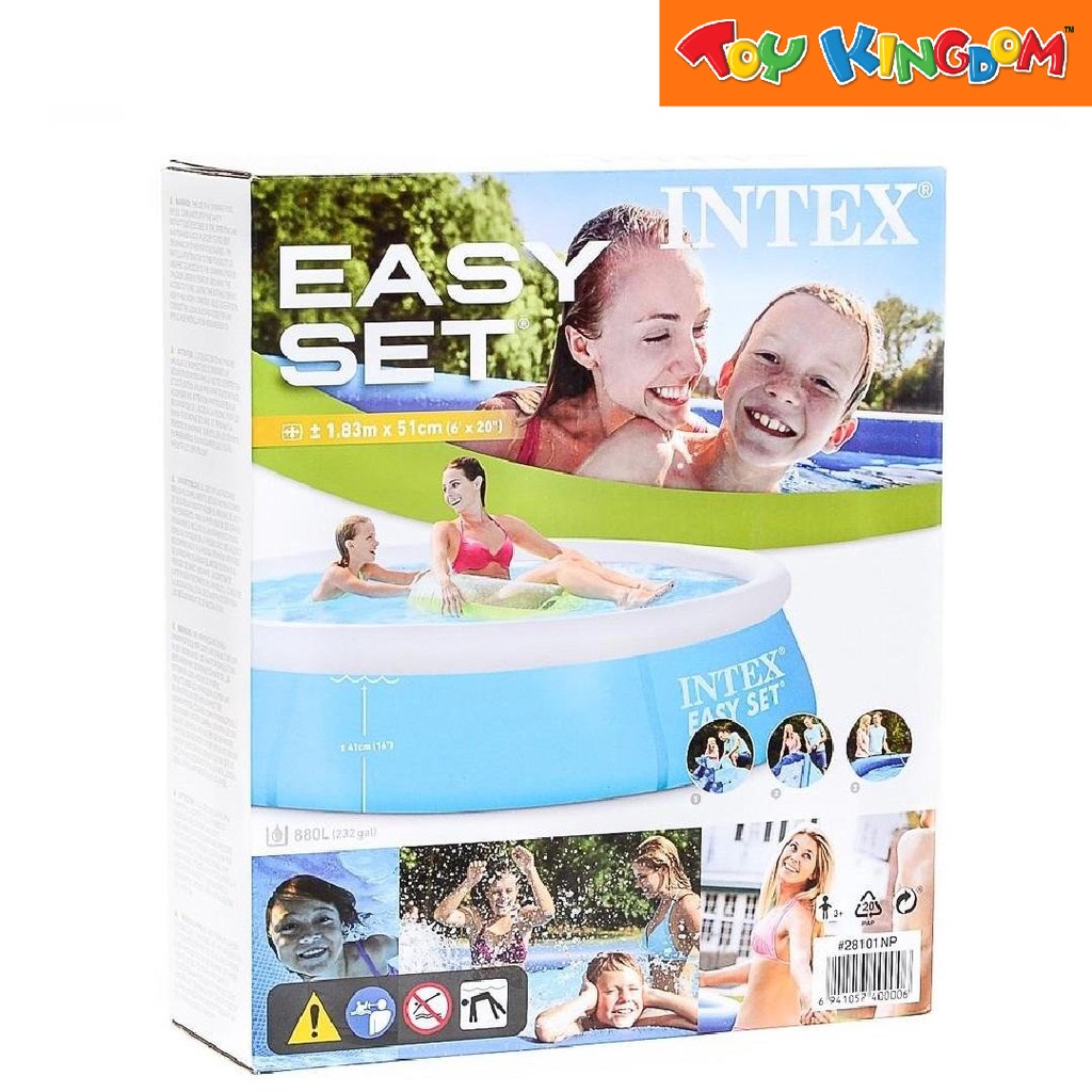 Intex Easy Set 1.83m x 51cm Above Ground Swimming Pool | Shopee Philippines