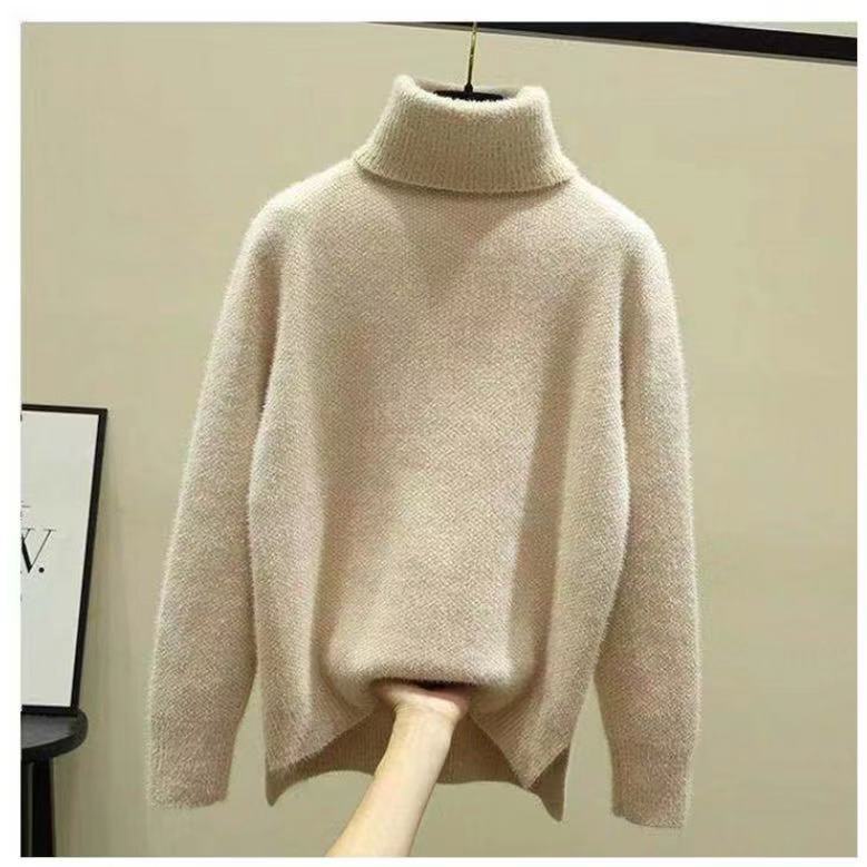 Ladies Sweater Autumn and Winter New Korean Style Casual Knit Sweater ...