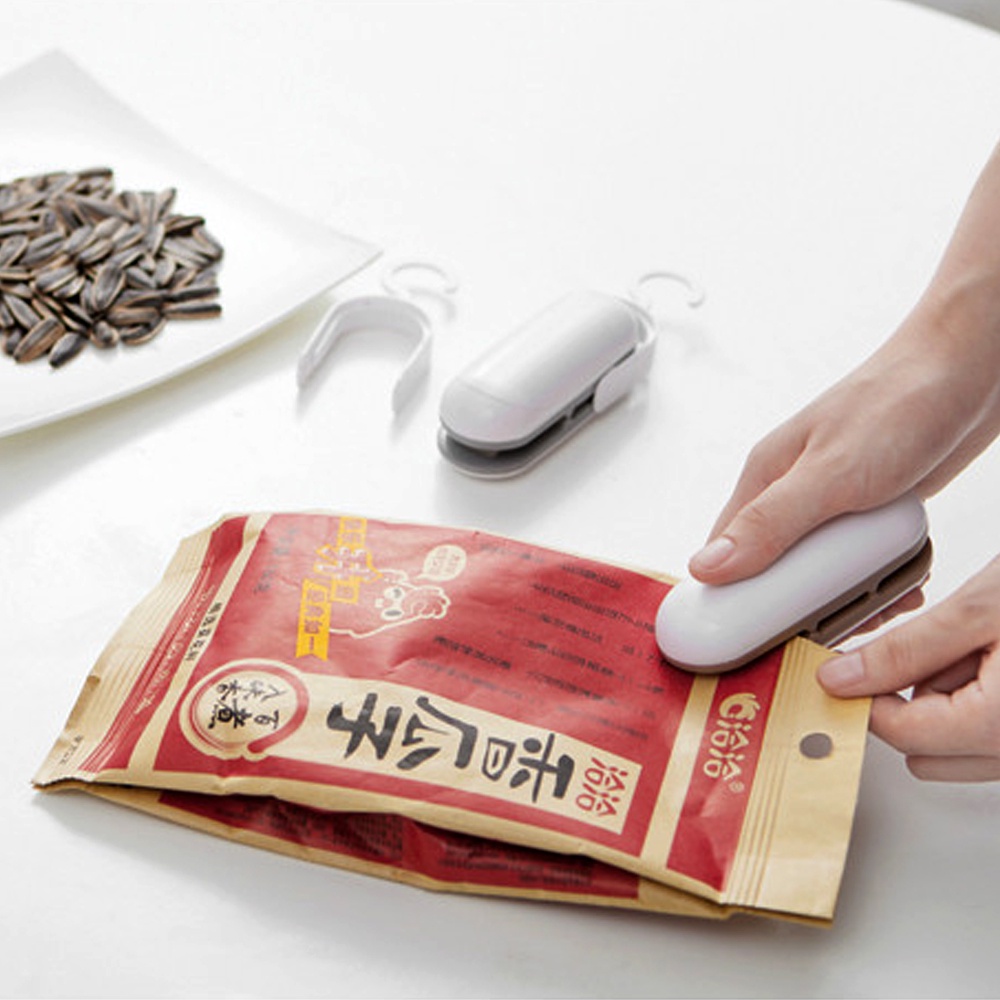 For Plastic Snacks Bags Package Sealing Machines Heat Sealer with ...