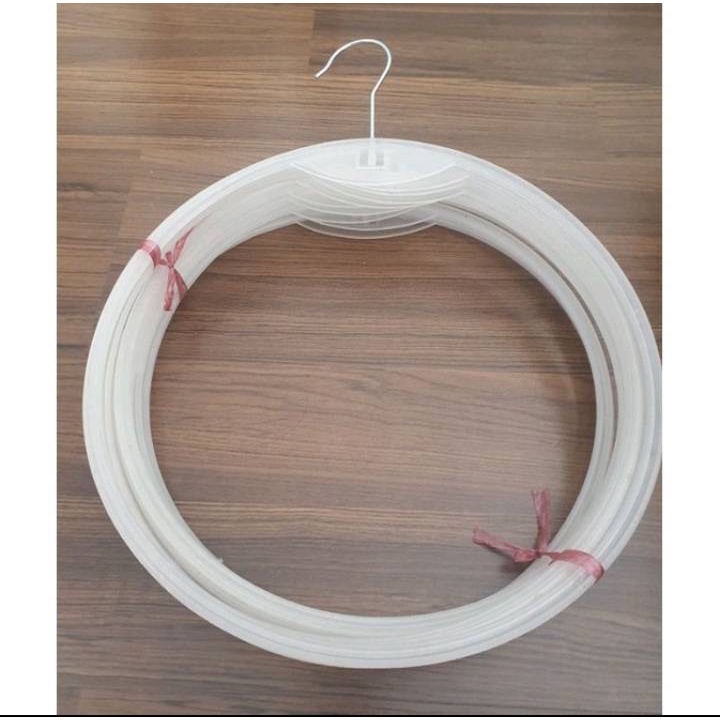 hanger with clip Panty hanger round circle plastic | Shopee Philippines