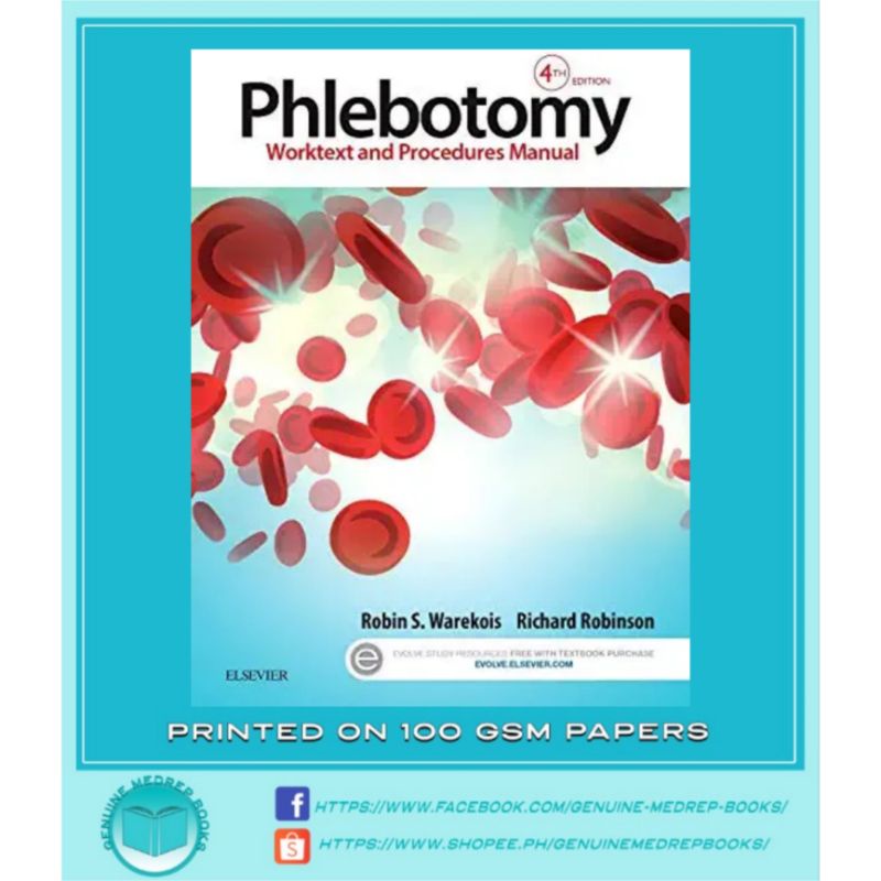 PHLEBOTOMY: WORKTEXT AND PROCEDURE MANUAL 4TH EDITION | Shopee Philippines