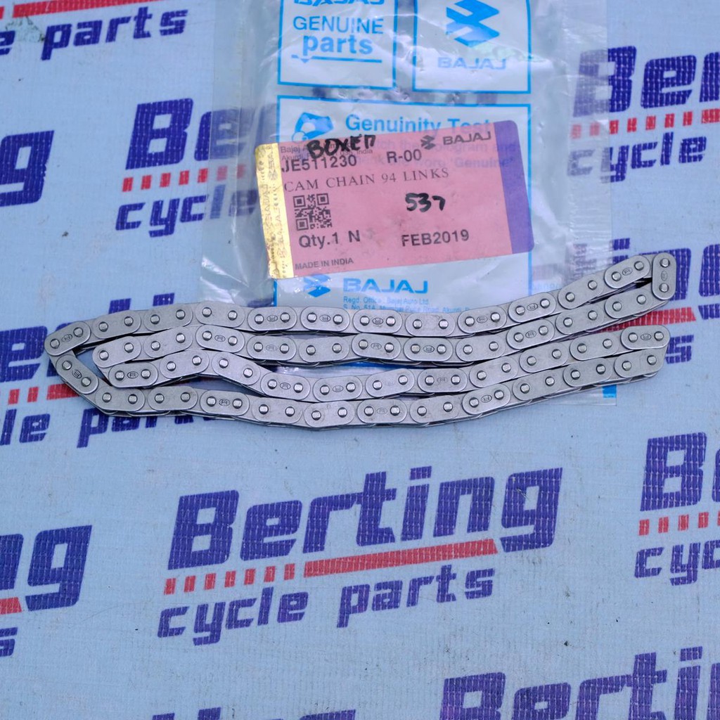 Rouser 135 Boxer CT150 CT125 Discover Timing Chain Genuine JE511230 Or