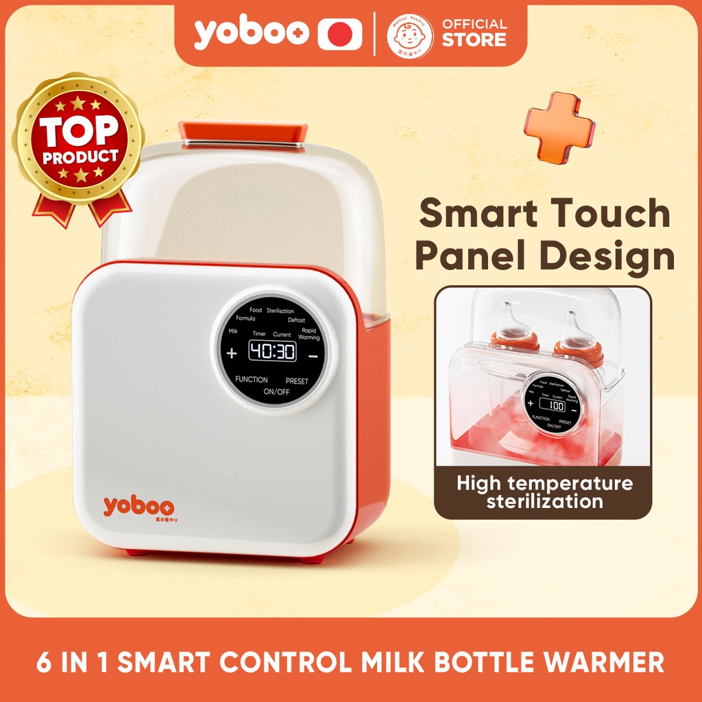 Yoboo 6 in 1 Smart Control Milk Bottle Warmer Multifunctional Fast ...