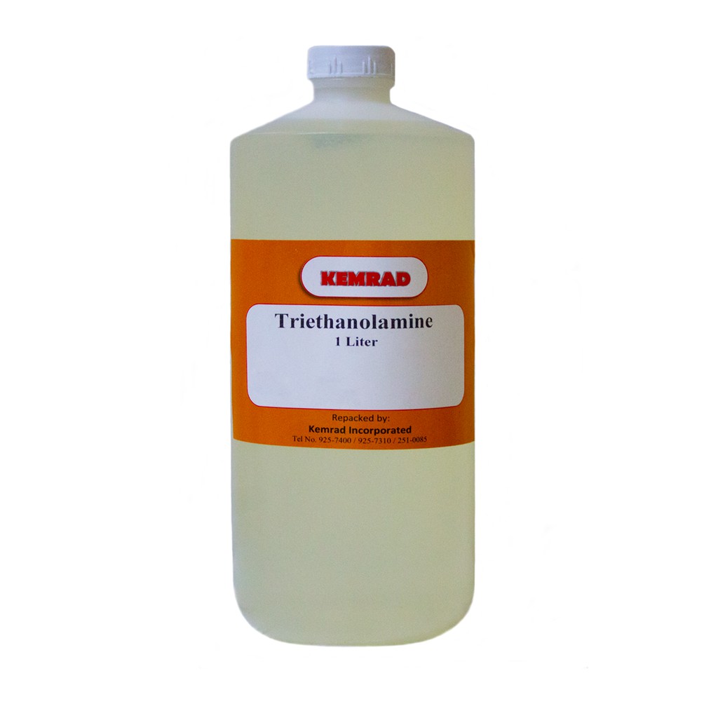 Triethanolamine/ Trolamine TEA 1 liter | Shopee Philippines