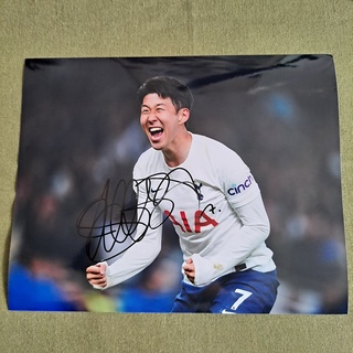 Signed Heung-Min Son autographed photo 10 inches k-pop | Shopee Philippines