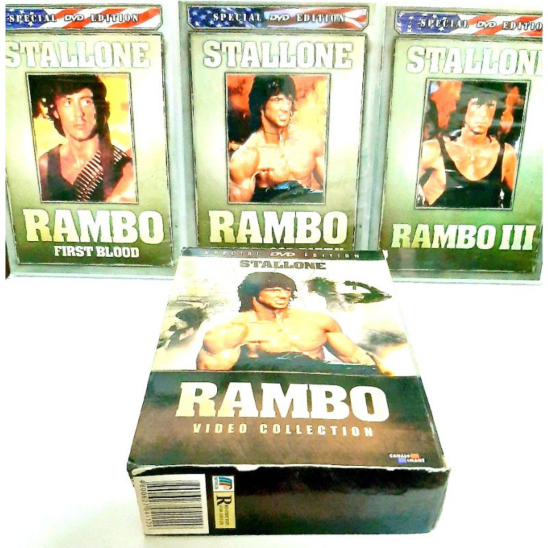 RAMBO VIDEO COLLECTION (SPECIAL DVD EDITION) | Shopee Philippines