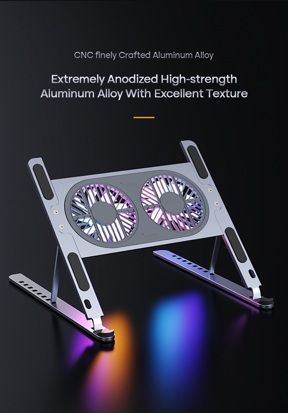 DERE Laptop Stand With Fan Laptop Cooling Bracket Laptop Stand Laptop ...