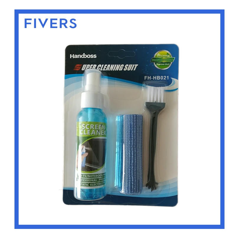 HandBoss LCD Cleaner 3 in 1 for PC, Laptops, and Cellphone Cleaner ...