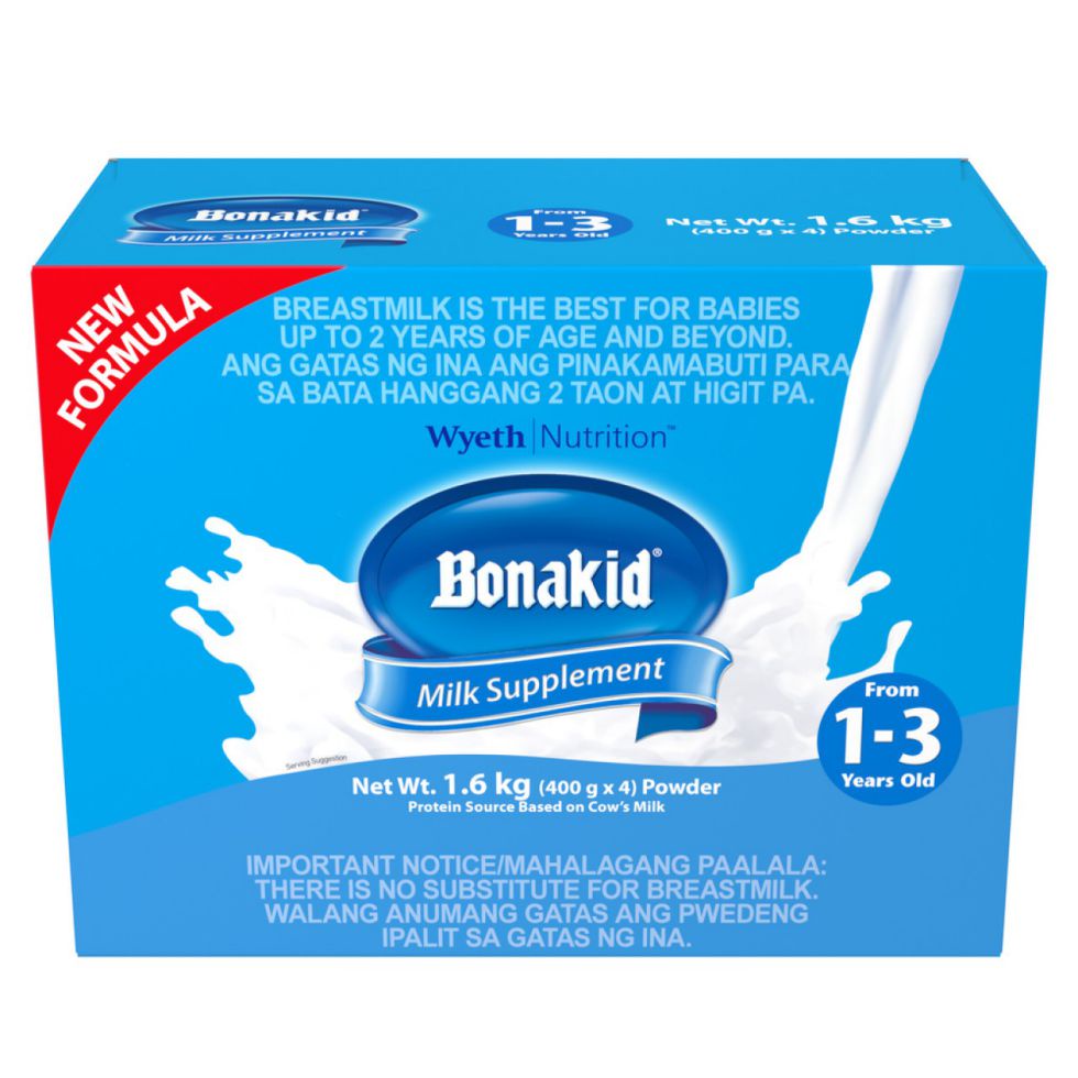 Bonakid Stage 3 Powdered Milk Drink Plain For Children 1 To 3 Years Old ...