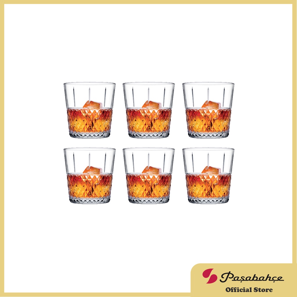 Pasabahce Highness Whisky Glass 402cc 13 1/2oz, Set of 6 (520084 6s) | Shopee Philippines