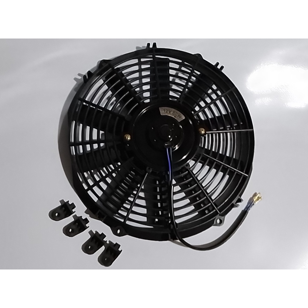Big Universal Condenser/Radiator Aux Fan | 10 Blades | 12V or 24V ...