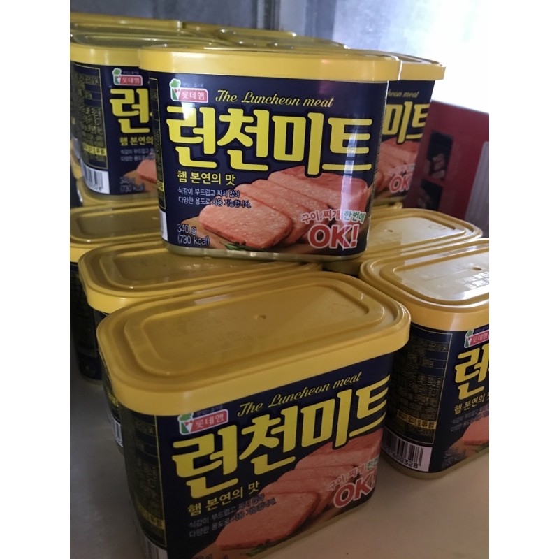 Korean Lotte Luncheon Meat 1BOX Shopee Philippines