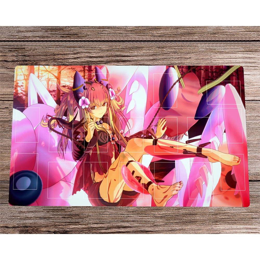 YuGiOh Playmat Traptrix Mantis TCG CCG Mat Trading Card Game Mat Board ...
