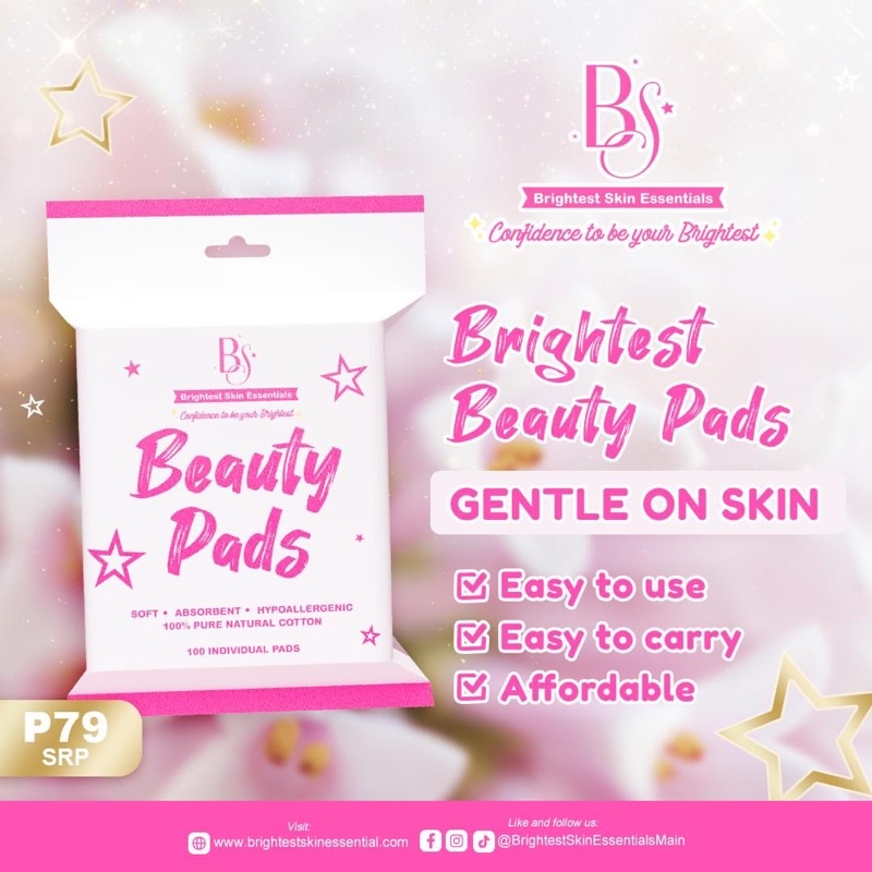 Brightest Skin Beauty Pads(Bulak) | Shopee Philippines